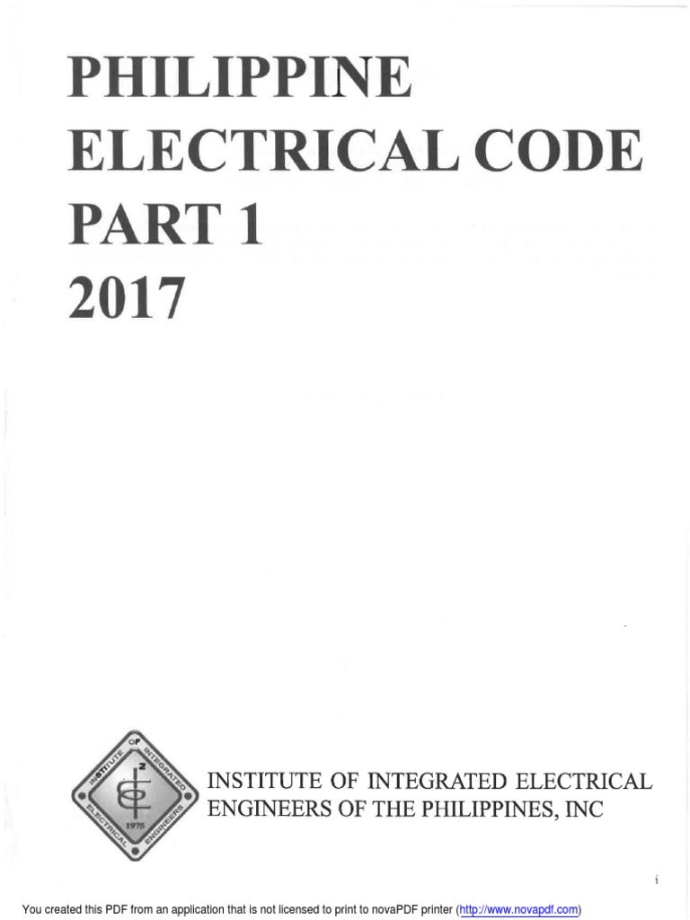 PEC 2017 - CHAPTER 1 General | PDF | Printer (Computing) | Printing