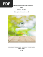 Panduan Pengisian KRS ITBU Virtual | PDF | Karier & Perkembangan