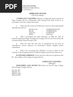 Affidavit of Transfer of Ownership (Electric Meter) | PDF
