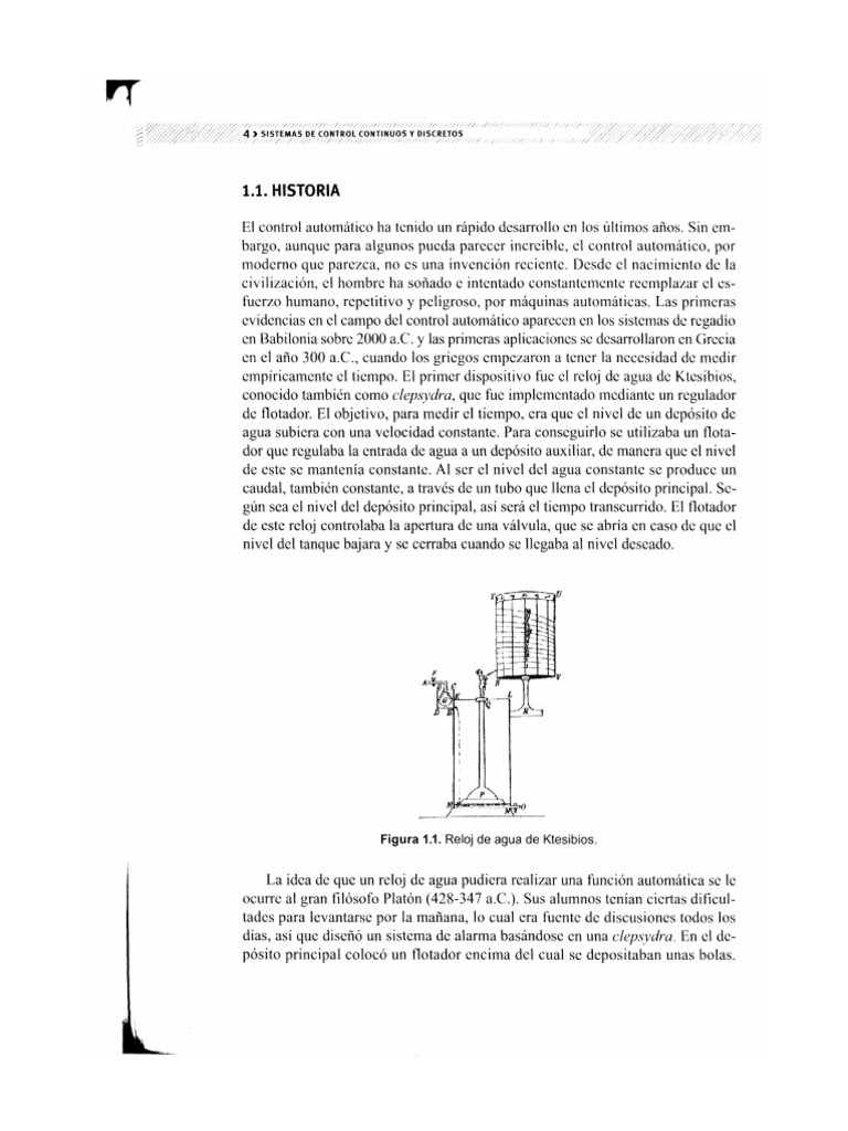 Historia Del Control | PDF