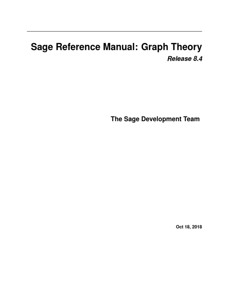 Graphs in Sage Math | PDF | Vertex (Graph Theory) | Eigenvalues And Eigenvectors