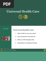 Module 1 UHC 2024 | PDF | Universal Health Care | Health Care