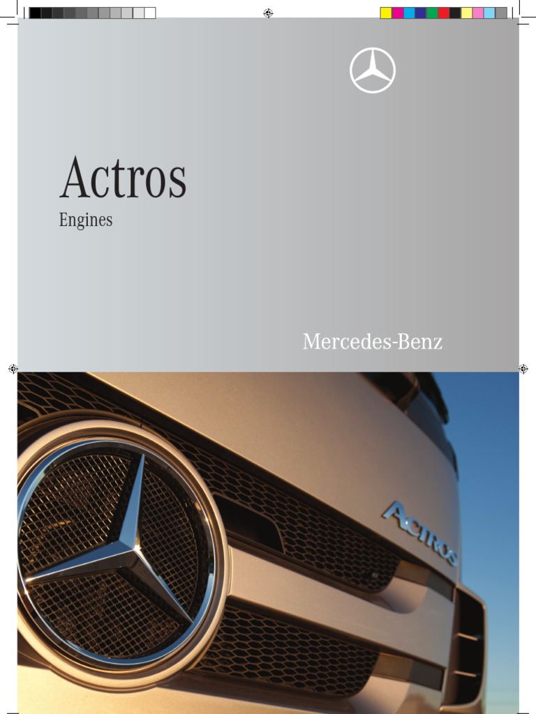 Actros Spec Engines Brochure | PDF | Fuel Injection | Engines
