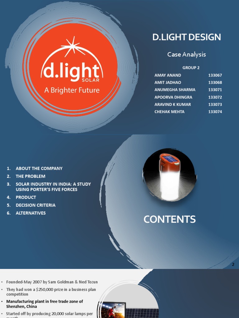 Solar Lamp Market Strategy Analysis | PDF | Business | Economies