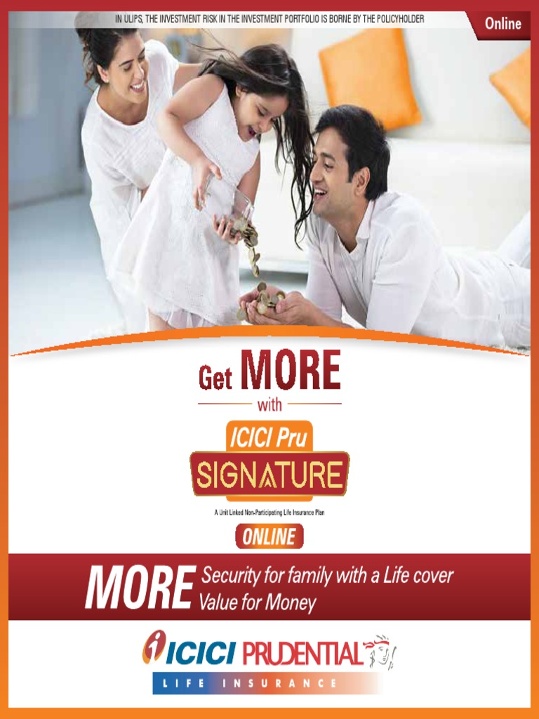 IPru Signature Online Brochure PDF | PDF | Equity (Finance) | Insurance