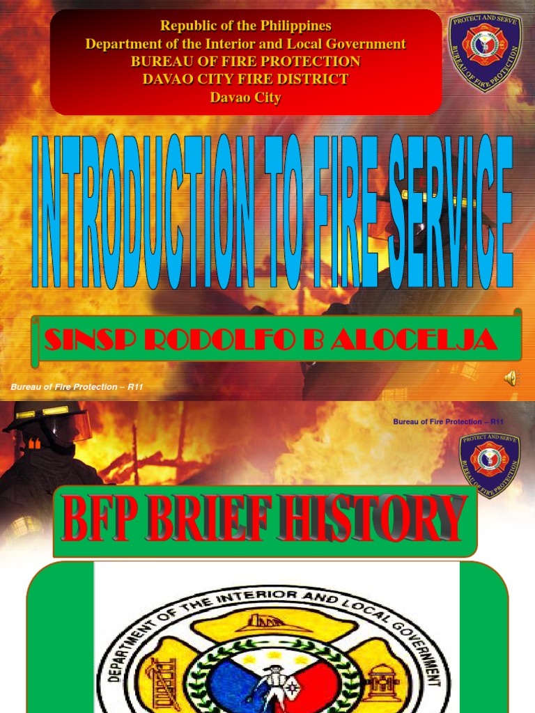 BFP History, Mandate & Other Related Topics | PDF | Fire Safety | Fire ...