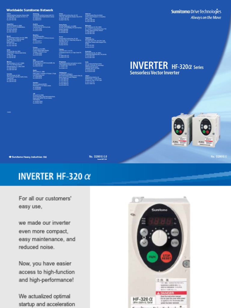 Inverterhf 320 | PDF | Power Inverter | Electric Motor