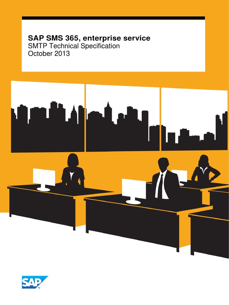 Sap Sms 365 Enterprise Service Smtp Interface Specification