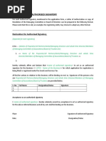 Auditor Appointment and Intimation Letters | PDF | Board Of Directors ...