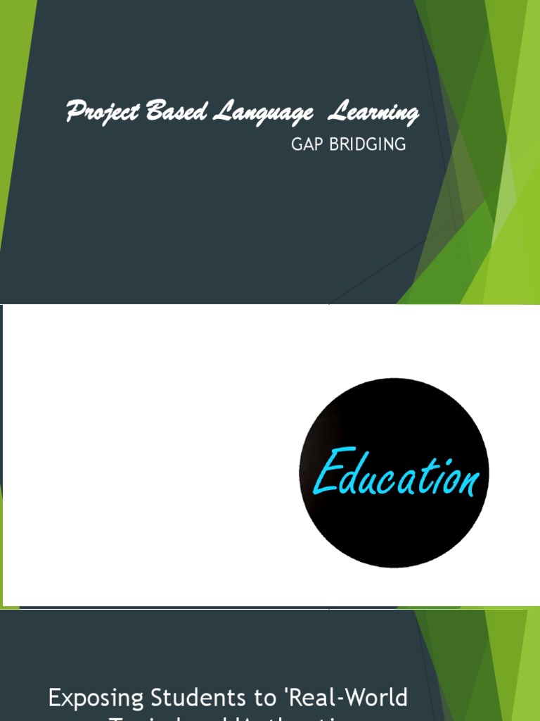 Project Based Language Learning | PDF | Educational Assessment | Semiotics