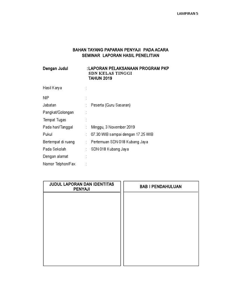 Format Bahan Tayang | PDF
