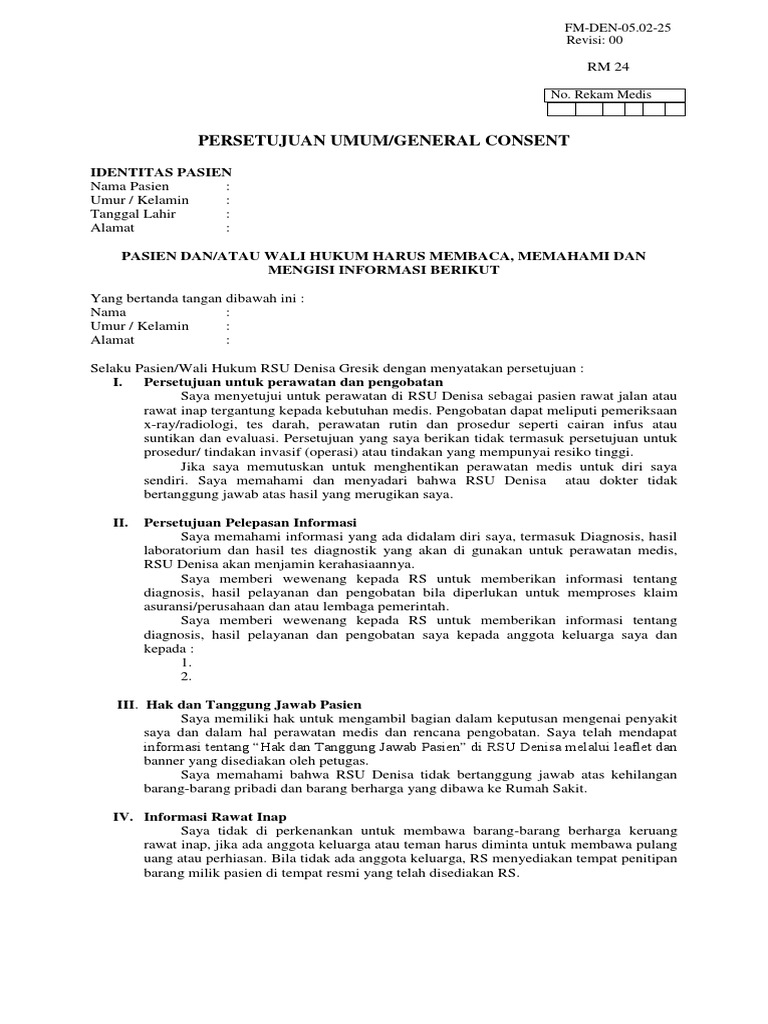 General Consent | PDF