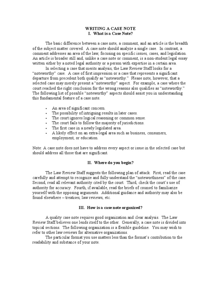 Case Note | PDF | Justice | Crime & Violence