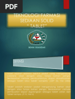 Macam-Macam Sediaan Tablet, Tujuan Dan Contoh | PDF