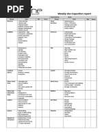 Fire Alarm Test Sheet | PDF | Safety