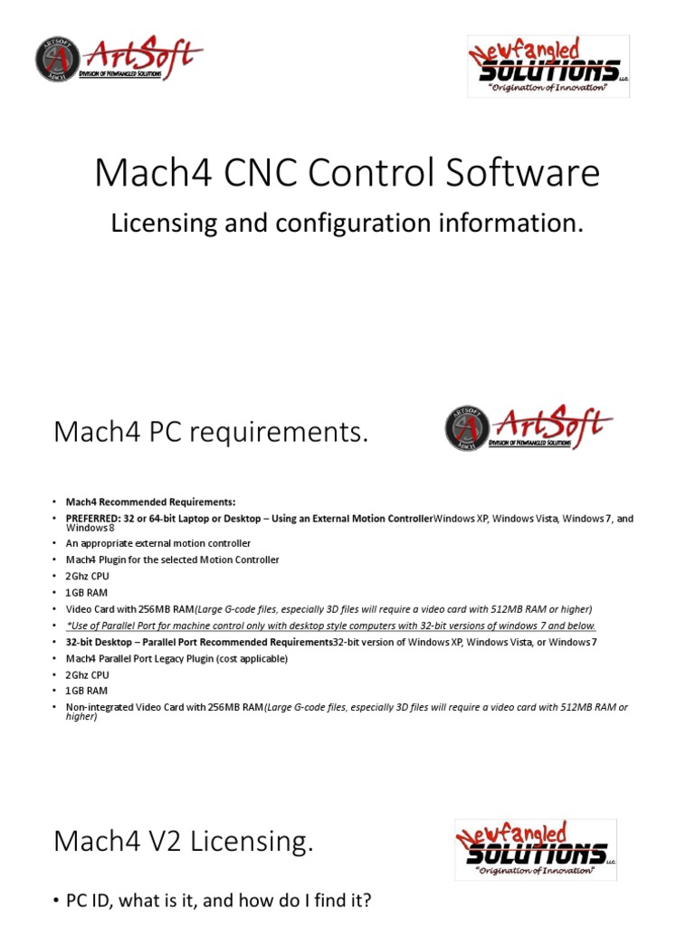 Mach4 CNC | PDF | Windows 7 | Microsoft Windows