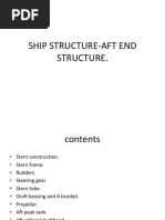 Stern Frame and Cruiser Stern Design | PDF | Stern | Rudder