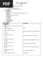 Grade 2 English Lesson: Verbs | PDF | Verb | Grammatical Tense