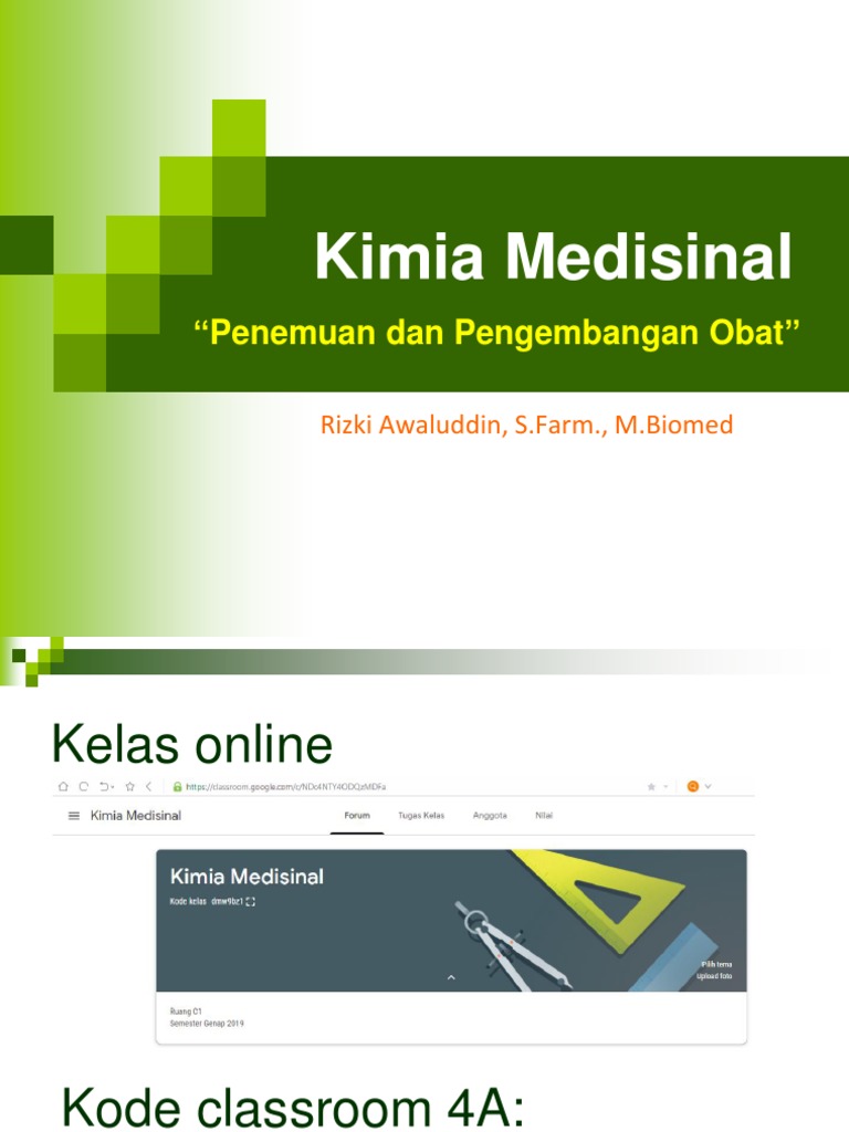 Kimia Medisinal - Penemuan Dan Pengembangan Obat | PDF
