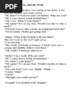 Stories For Interpretative Reading | PDF | Tiger | Coffee