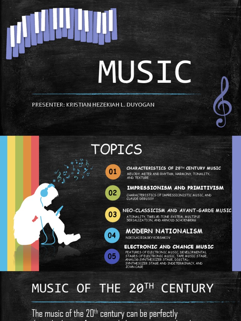 Characteristics of 20th Century Music | PDF | Harmony | Chord (Music)