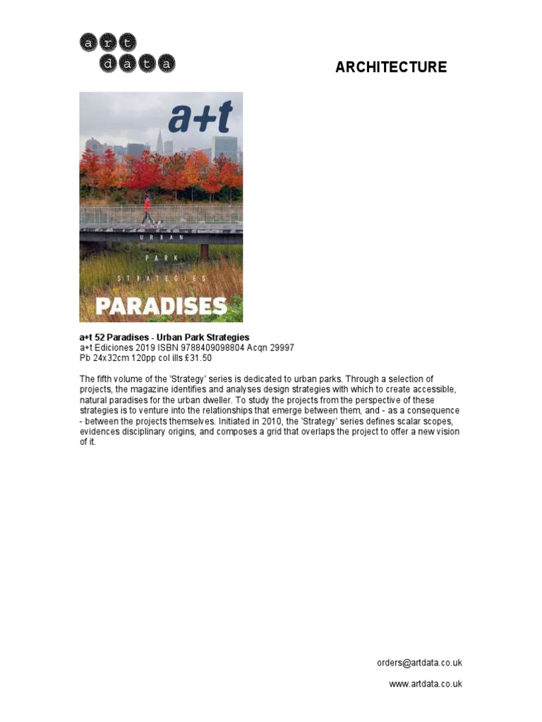 Urban Park Design Strategies Explained | PDF | Design | Art Media