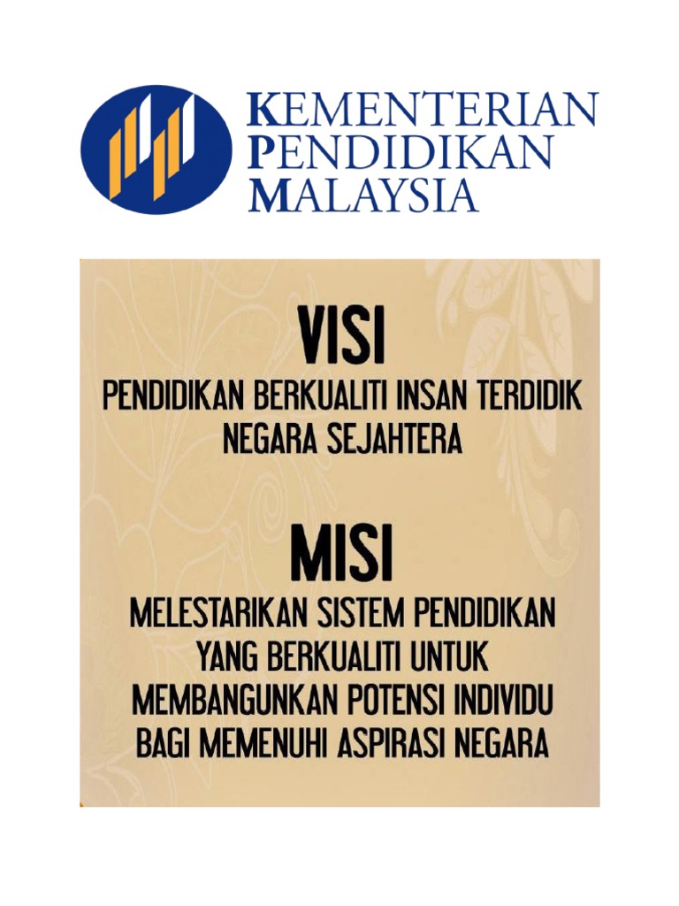 Visi Dan Misi KPM | PDF
