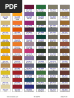 RAL Color Chart BS 4800 | PDF | Blue | Yellow