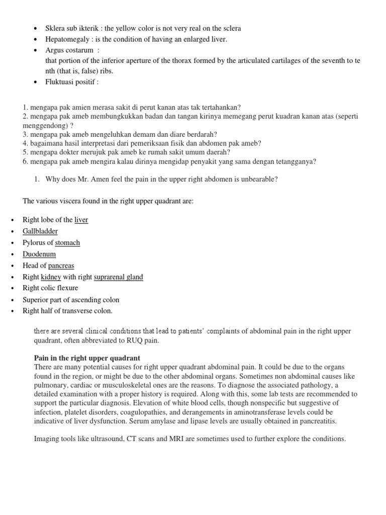 Sklera Sub Ikterik Pdf Bile Gallbladder