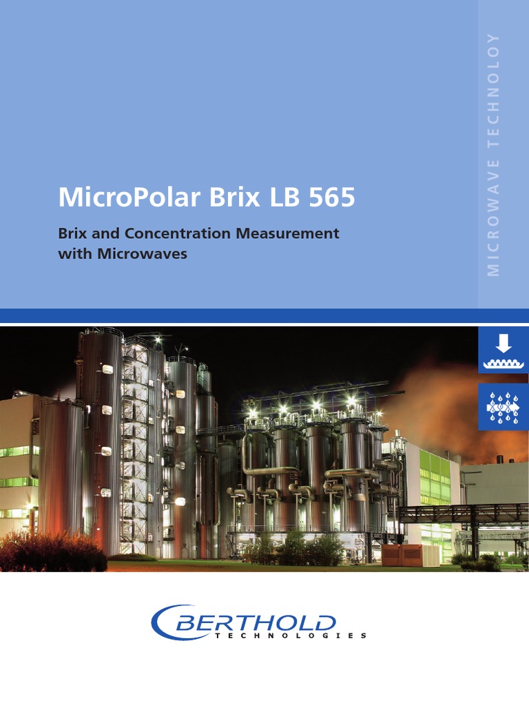 Brix Meter Brochure | PDF | Microwave | Pipe (Fluid Conveyance)