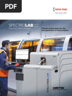 SpectroMaxx Metal Analyzer Manual | PDF | High Voltage | Electric Arc