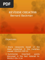 Reverse Creation | PDF