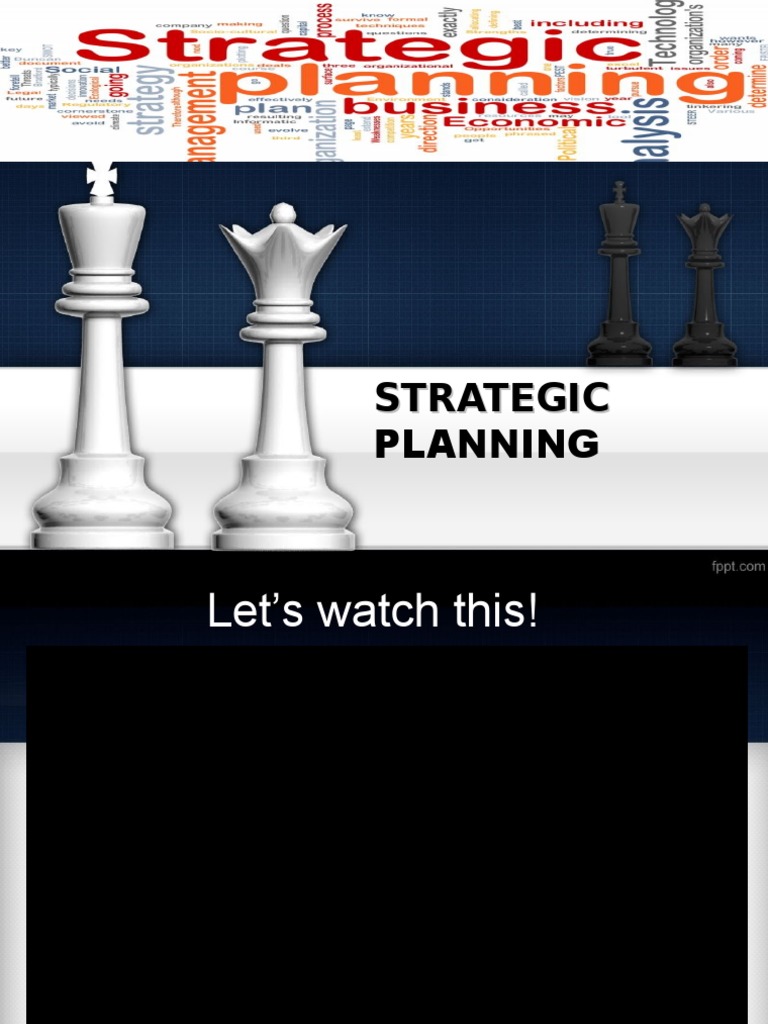Strategic Planning Report | PDF | Strategic Planning | Goal