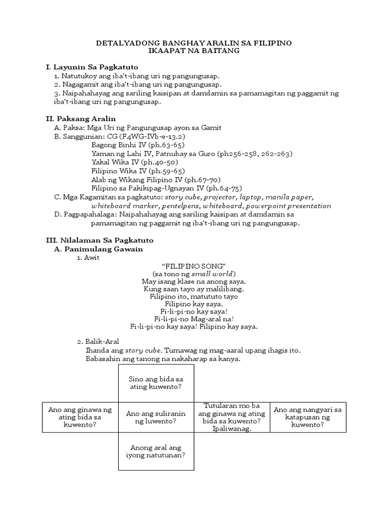 LP Fil Semidetailed | PDF