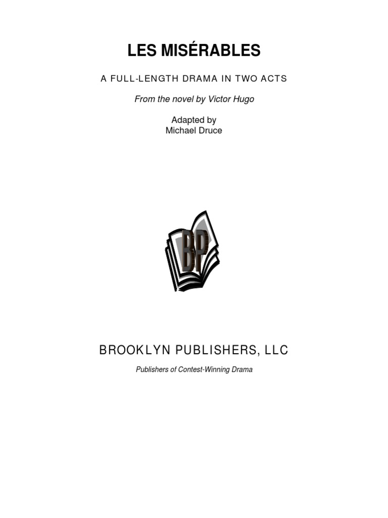 LesMiserables Script PDF | PDF | Les Misérables | Cosette