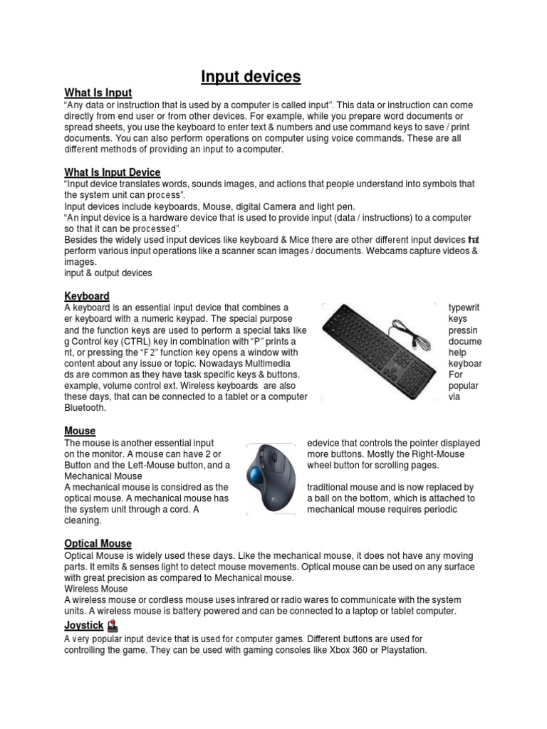 3 Input | PDF | Computer Keyboard | Barcode