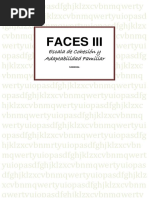 Cuestionario Faces IV | PDF | Cuestionario | Salud y bienestar