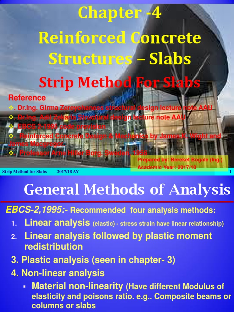 Chapter 4. Strip Method PDF | PDF | Bending | Applied And ...