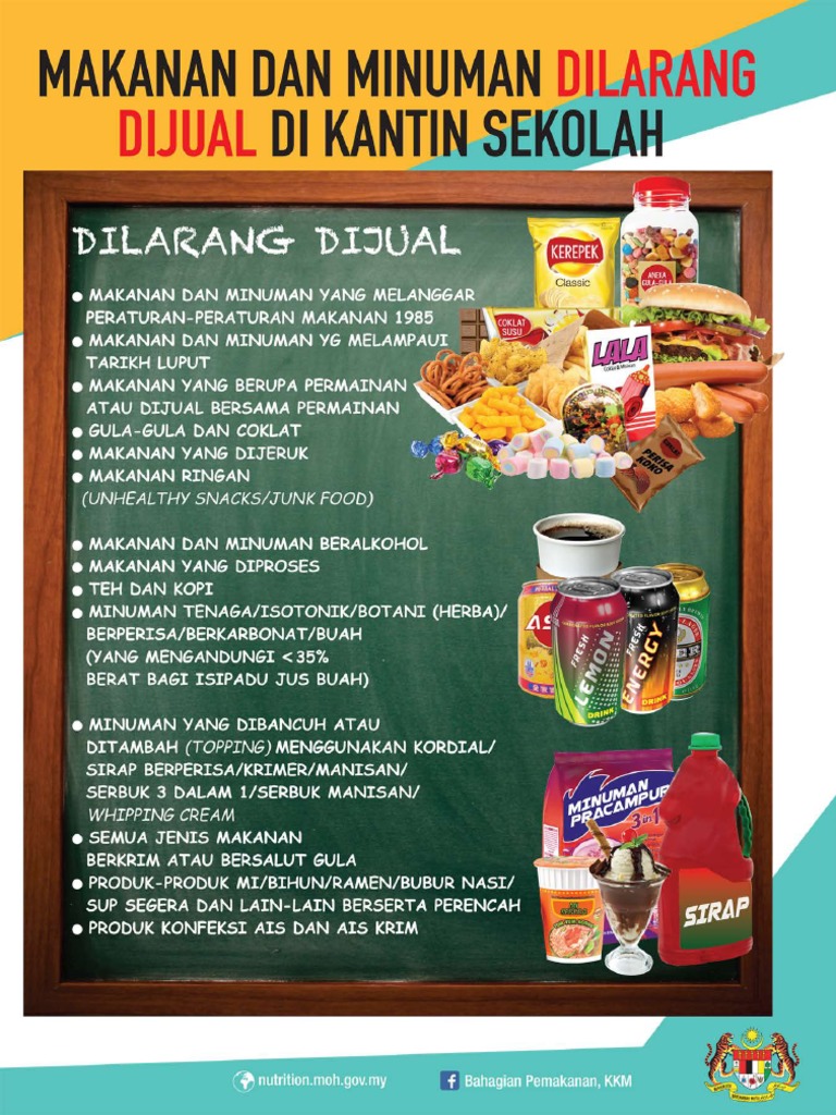 Makanan Dan Minuman Dilarang Dijual Di Kantin Sekolah | PDF Makanan Dan Minuman Dilarang Dijual Di Kantin Sekolah | PDF