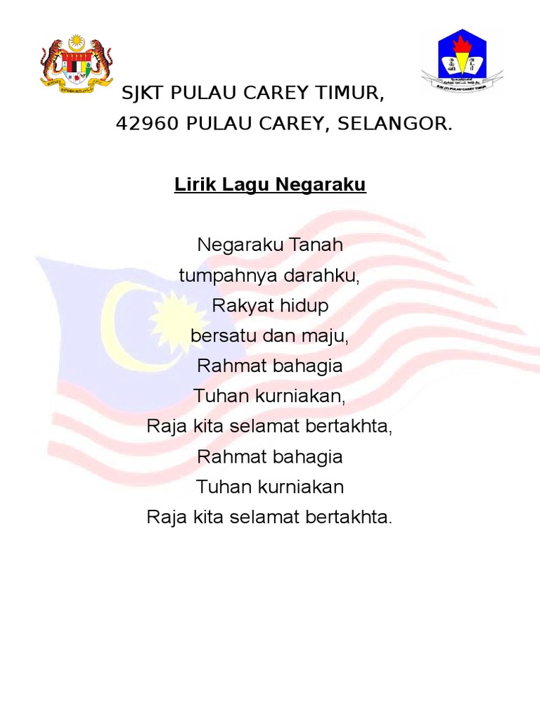 Lagu Negaraku | PDF