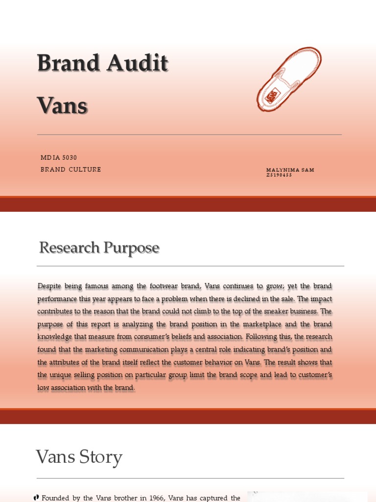 VANS | PDF | Brand | Marketing