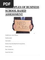 POB SBA Sample | PDF | Survey Methodology | Motivational