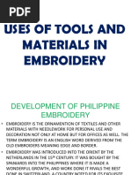 7 TLE - Different Stitches | PDF | Art | Lifestyle