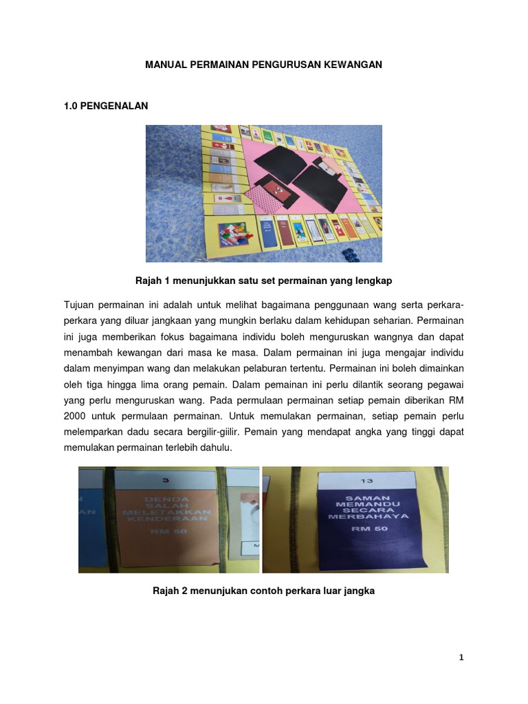 Manual Permainan | PDF