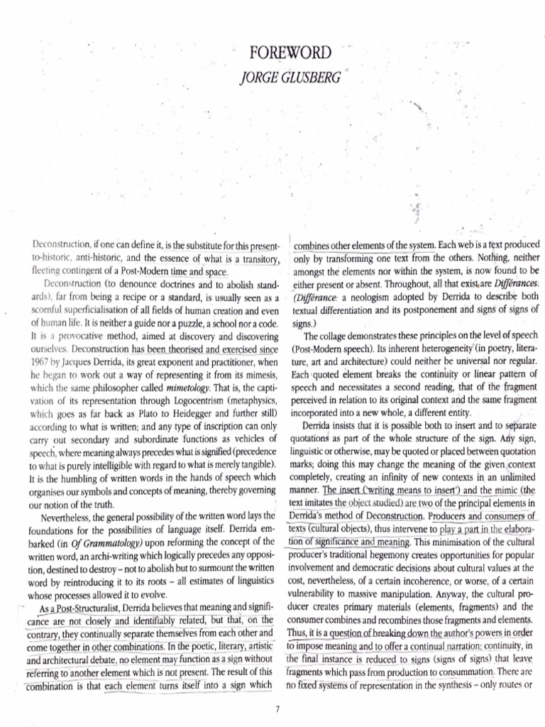 Deconstruction - A Student Guide - Geoffrey Broadbent | PDF