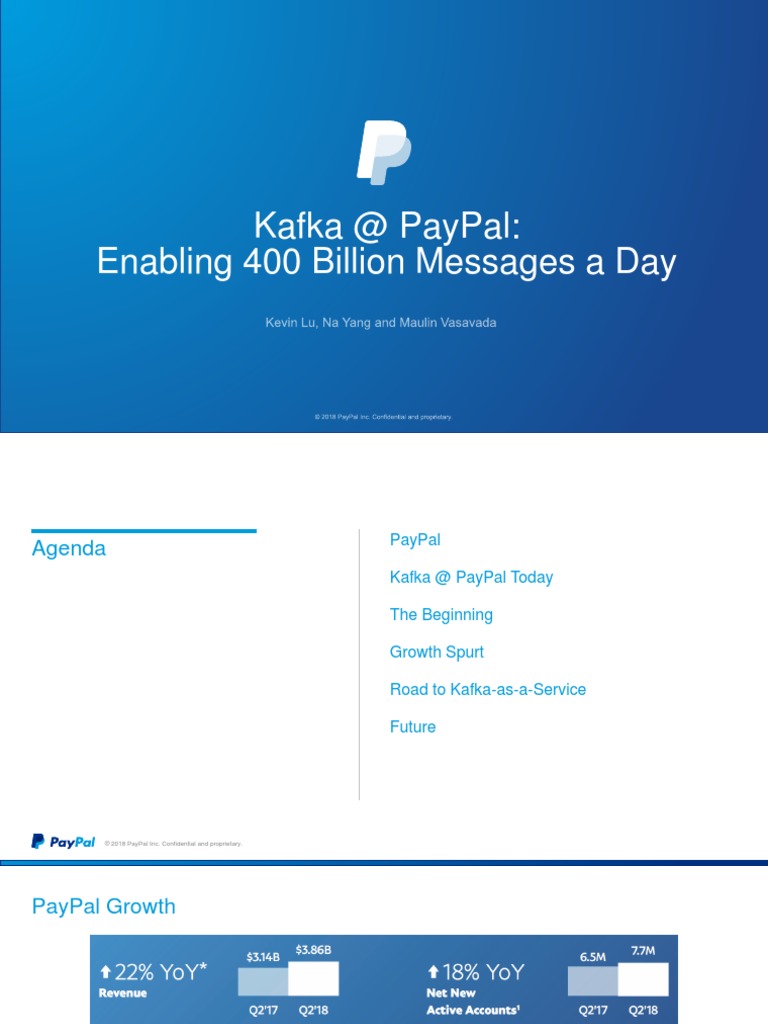 Kafka at PayPal - Enabling 400 Billion Messages A Day Presentation ...