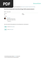 Environmental Monitoring Risk Assessment | PDF | Environmental ...