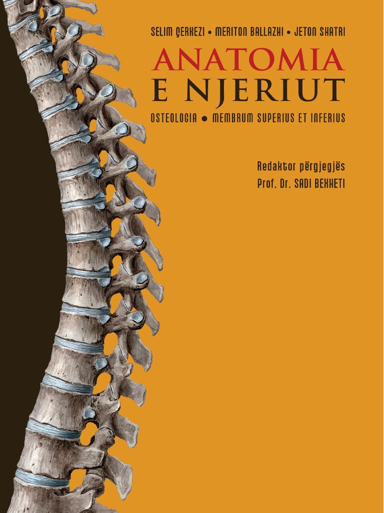 Anatomia e Njeriut 1 S. Cerkezi M. Ballazhi J. Shatri | PDF