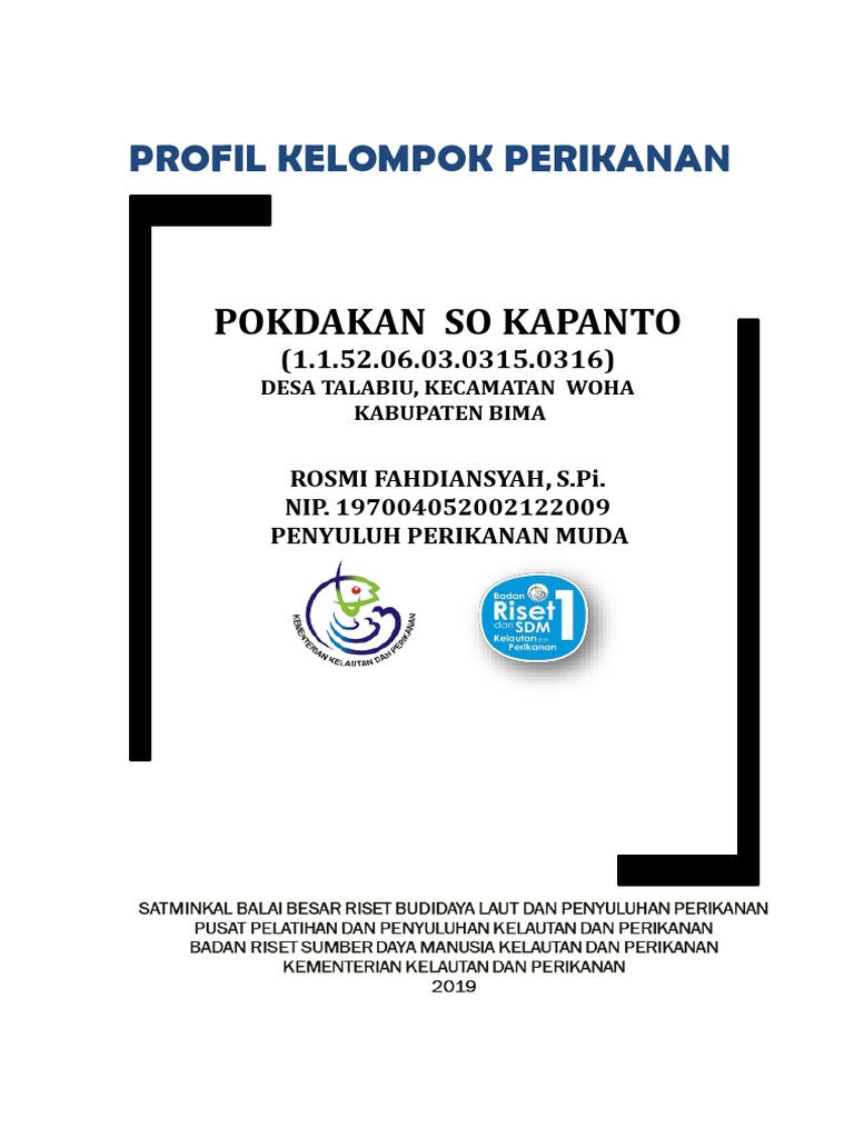 8 PROFIL POK So Kapanto | PDF