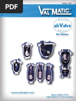 Val-Matic - Air Valve Brochure | PDF | Valve | Stainless Steel